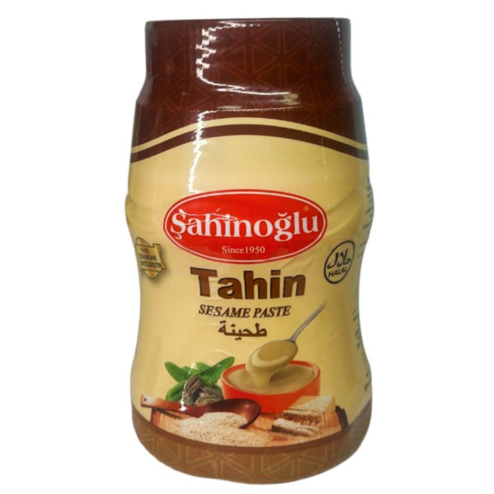 Кунжутная паста Sahinoglu Tahin sesame paste 450 г