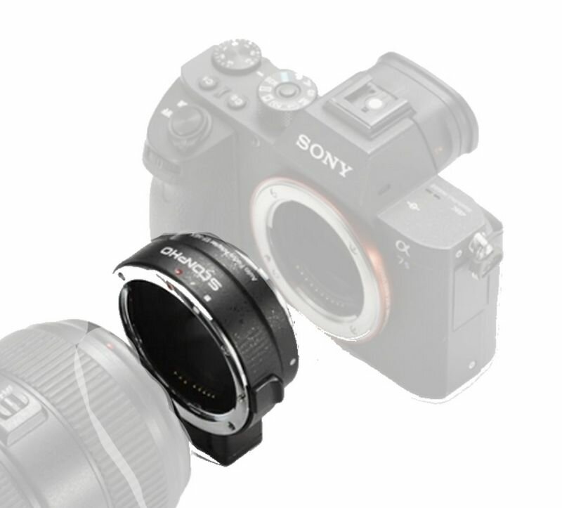 Адаптер Soonpho, для Sony A7 IV, крепление на байонете EF/EF-S и E, с автофокусом