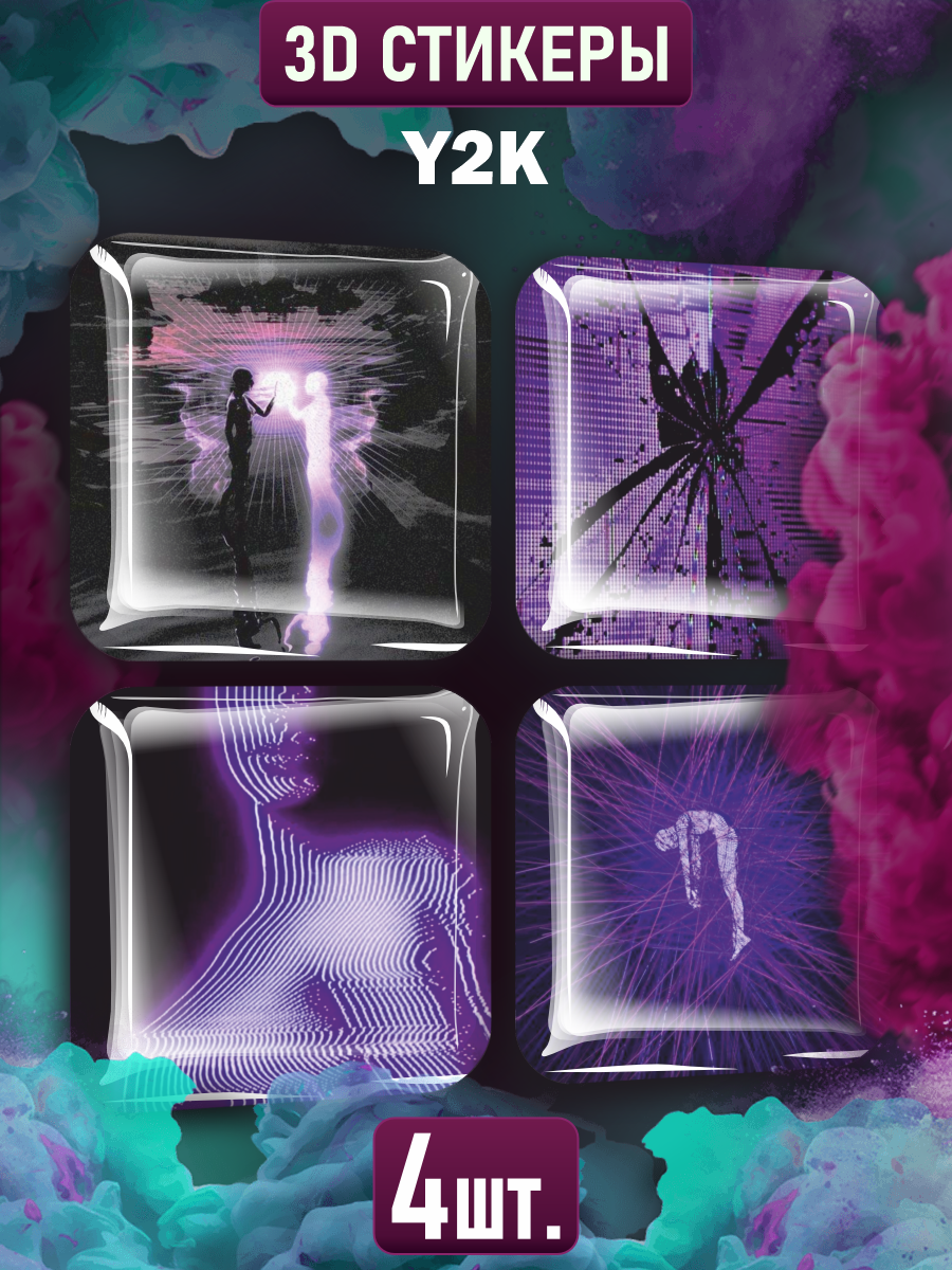 Наклейки на телефон y2k дрейн