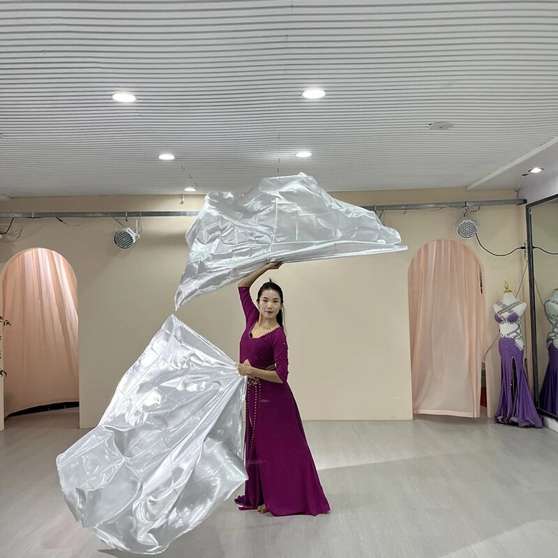 Cazpacha Танцевальные флаги Worship Flags WY-5555512/C2407 Silver