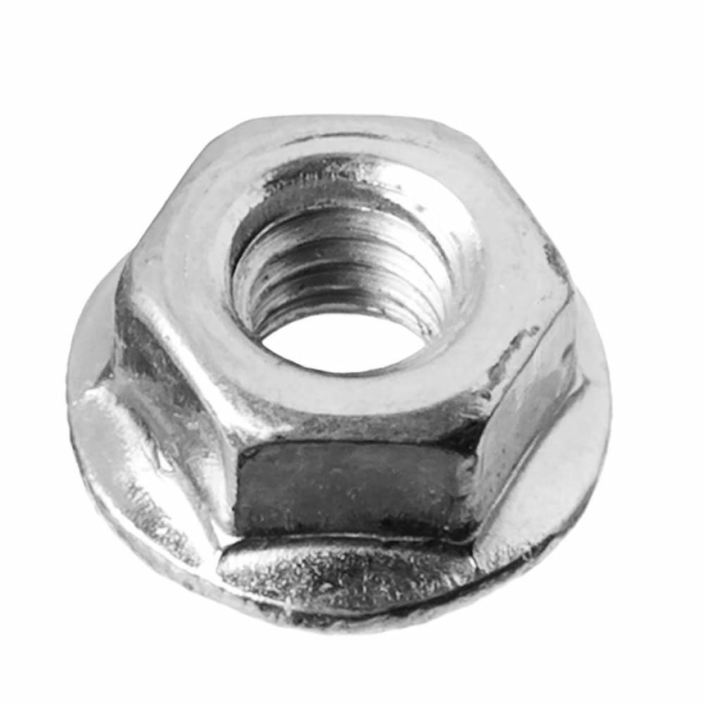 Гайка DIN 6923 М16 шестигранная с фланцем класс прочности 6 покрытие цинк Крепдил