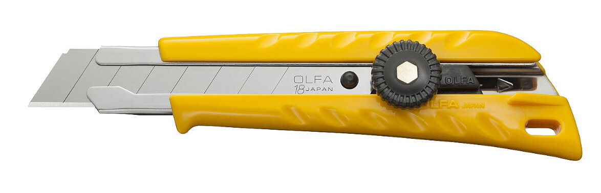 Нож OLFA с выдвижным лезвием эргономичный OL-L-1