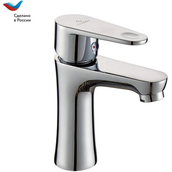 Смеситель для раковины Славен Коттедж СЛ-ОД-Л10 Л-Серия однор лит/изл гайка