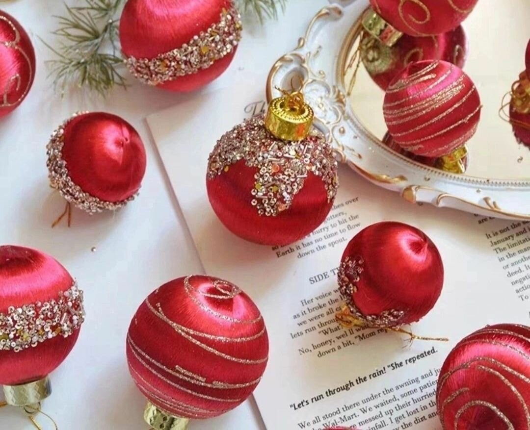 Набор шаров 12 шт 6 см