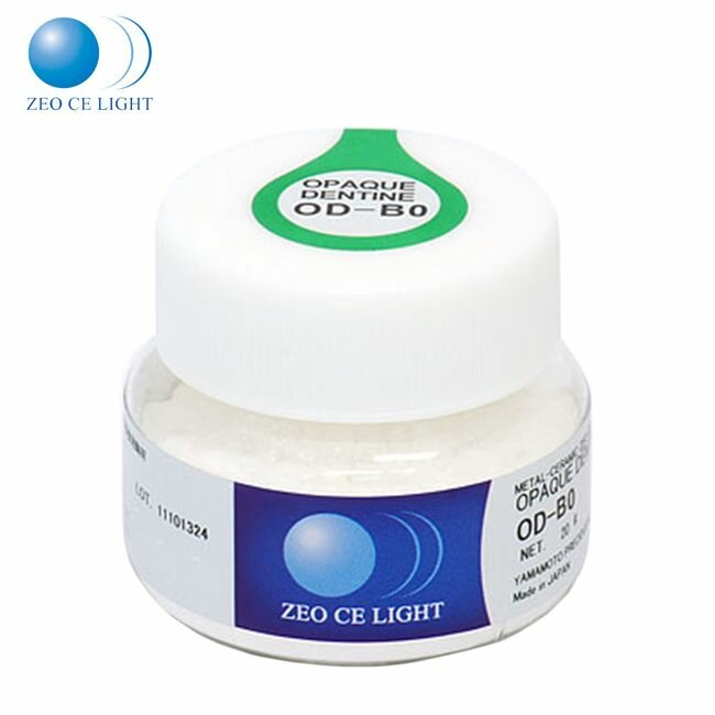 Опак-дентин Opaque Dentine OD-B0, порошок, 20г, ZEO CE LIGHT, Yamakin (Япония)