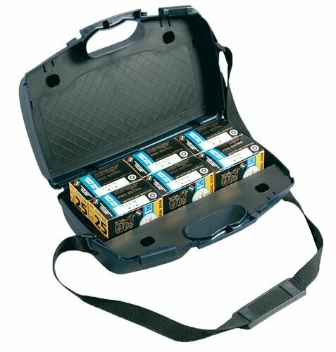 Кейс Negrini на 150 гладкоствольных патронов, с доп. отделением