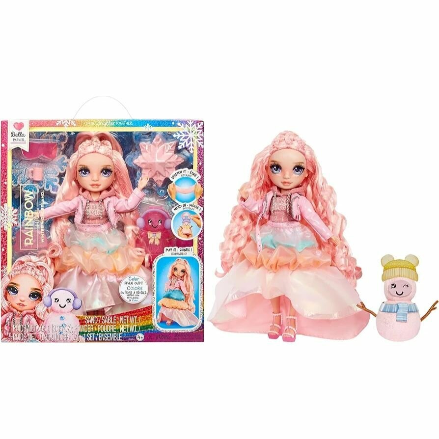 Кукла High Winter Wonderland Bella Кукла Рейнбоу Хай Белла с Зимними Аксессуарами