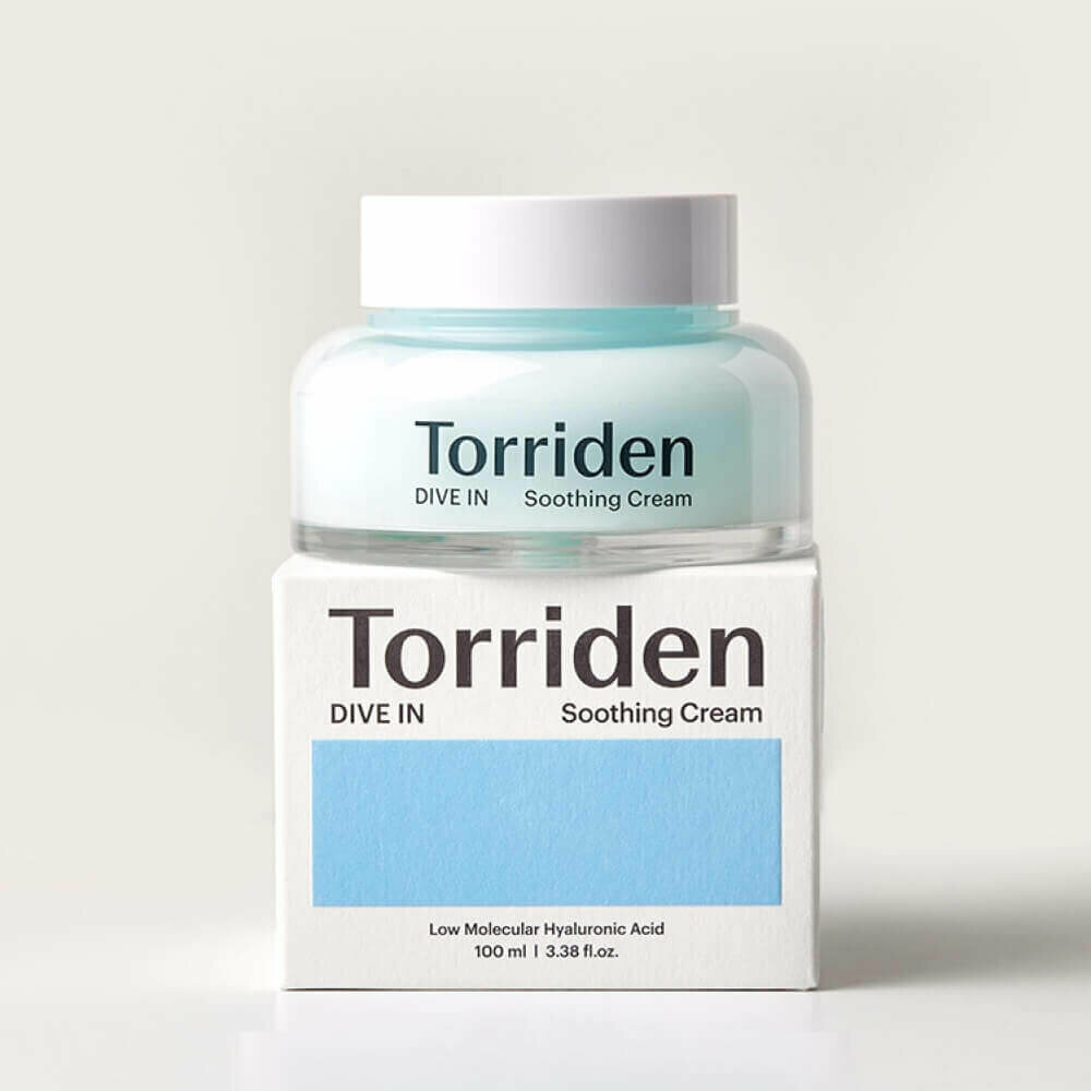 Torriden Гиалуроновый крем-антистресс DIVE IN Low Molecular Hyaluronic Acid Soothing Cream 100 мл.