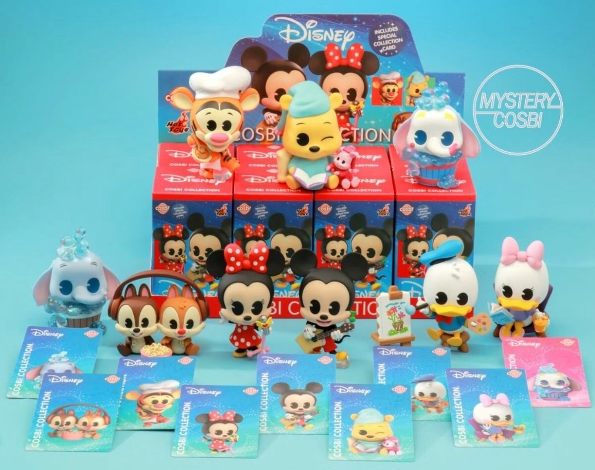 Фигурка Mickey Mouse & Friends Hot Toy Disney Cosbi 1 штука, случайная!