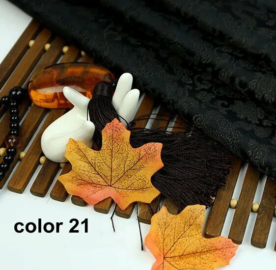 Китайская парчовая ткань с рисунком дракона 100% полиэстер Color 21