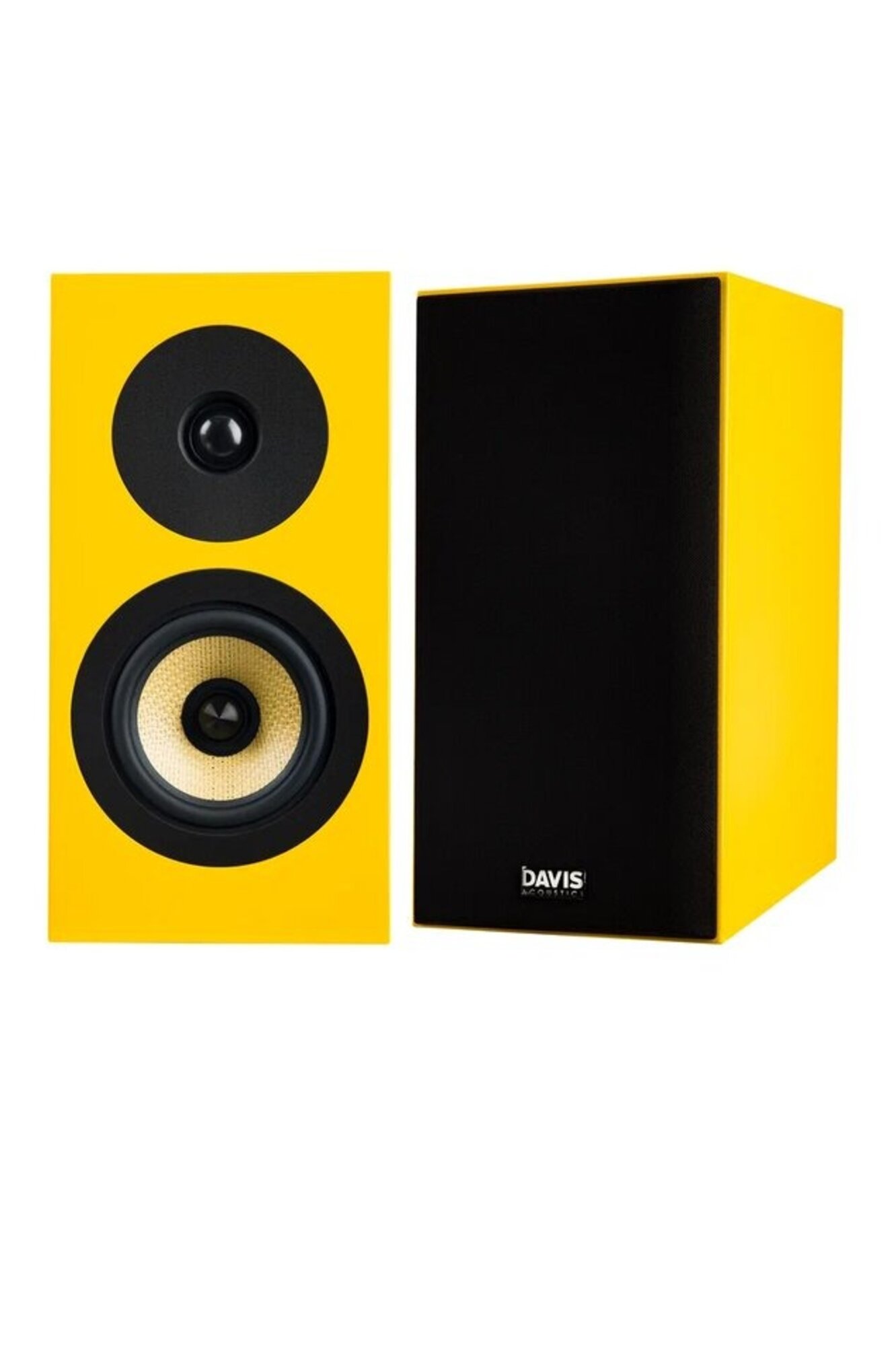 Полочная акустика Davis Acoustics Courbet 3 Yellow Gloss