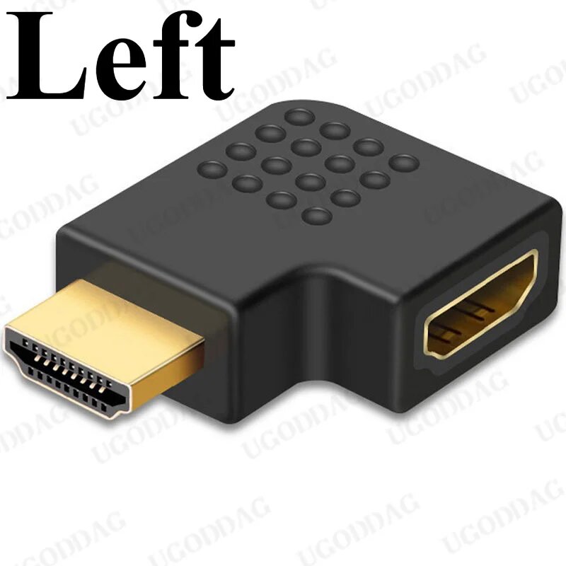 От мужчины к женщине 90, 270 градусов, угол HDMI, совместимый с HDMI преобразователь для 1080P HDTV, кабель-адаптер, преобразователь-удлинитель