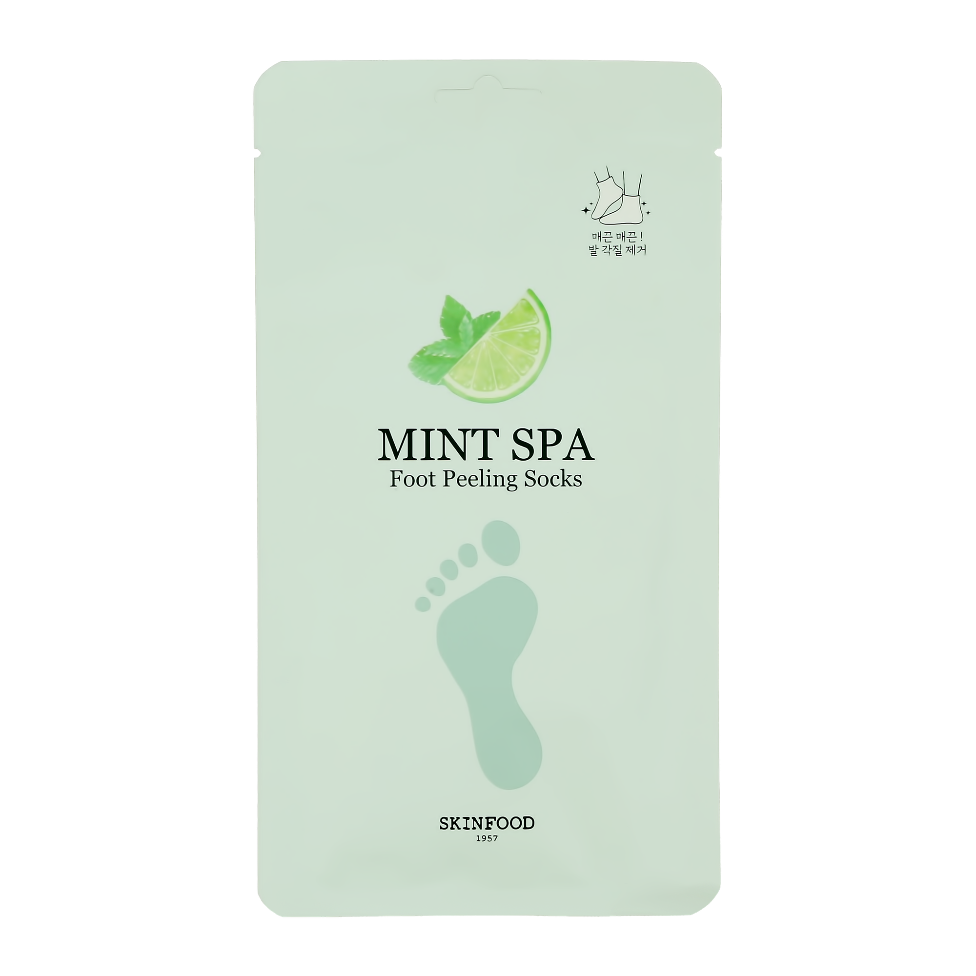 Маска-носочки для ног SKINFOOD отшелушивающая с комплексом кислот