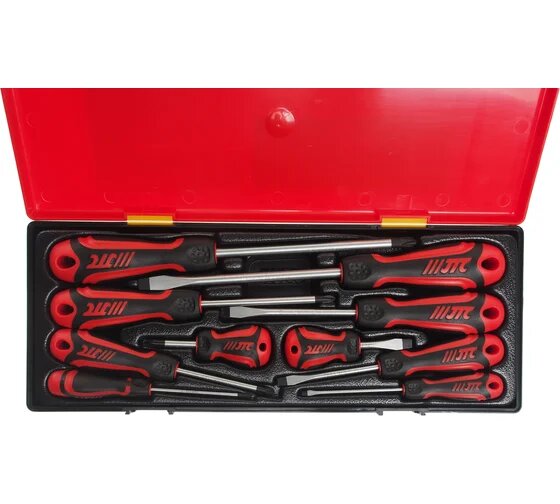 Набор усиленных отверток в кейсе 10 шт JTC K7102