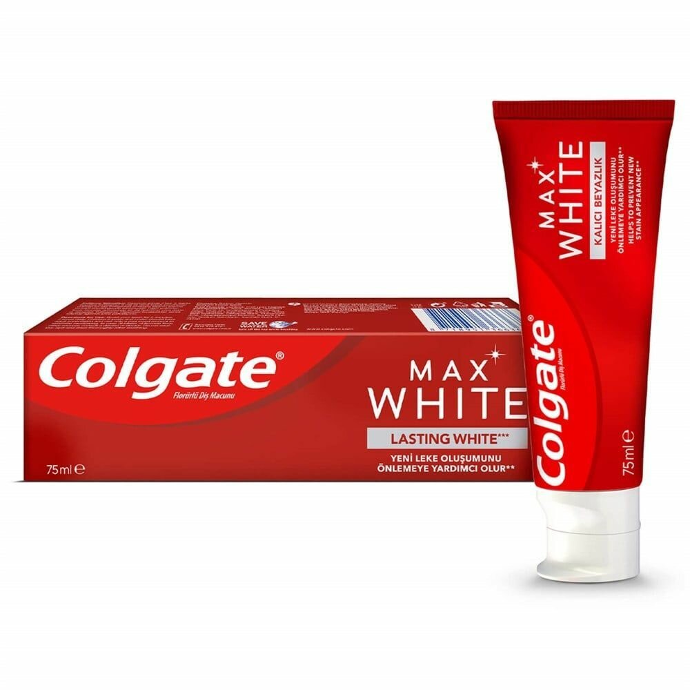 Colgate Зубная паста Max White для постоянной белизны 75 мл (Польша)