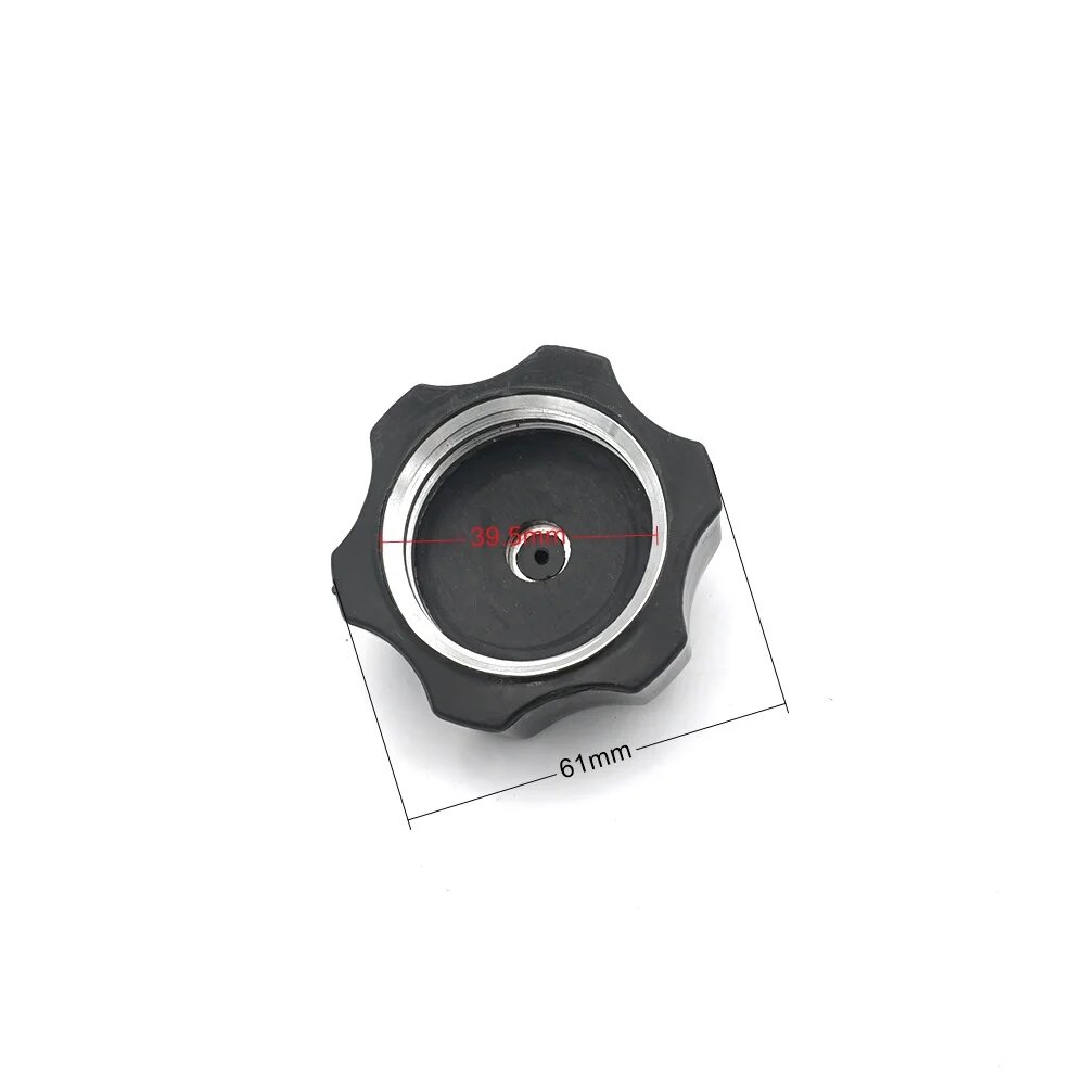 ABS пластик и пластик Топливный Наполнитель двери Крышка бензобака Крышка для 50cc - 125cc ATV квадроцикла-черный