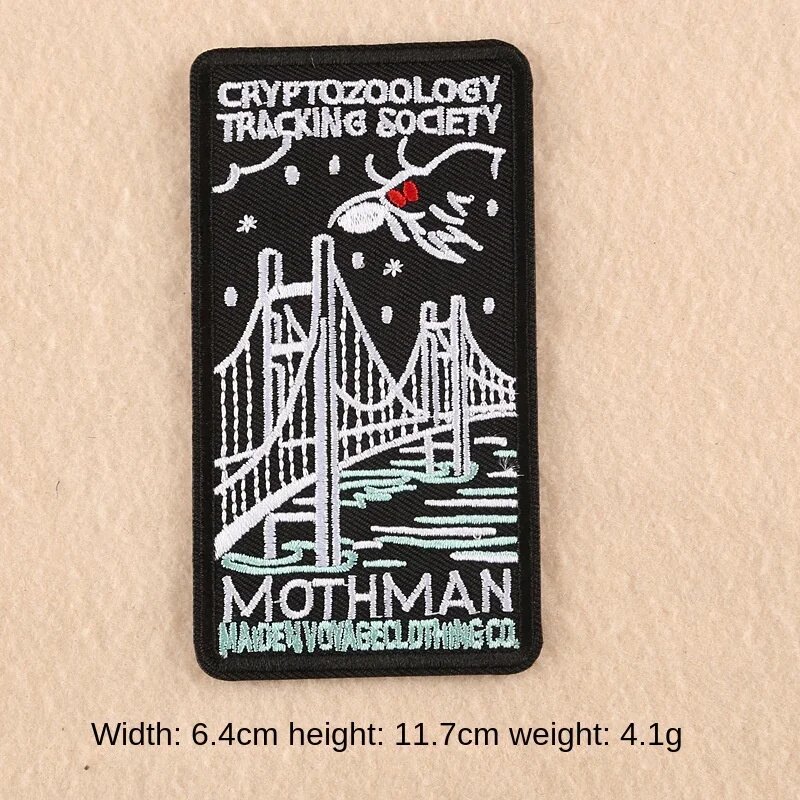 Железная нашивка Мотк-паук для одежды E2R-B-2-11