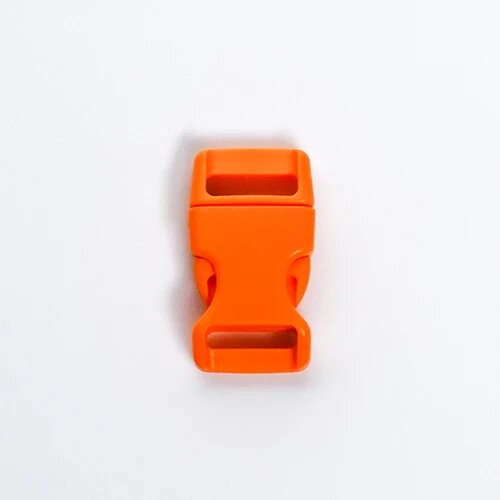 Пластиковые пряжки Collarmission 15 мм, 20 мм, 25 мм Оранжевый, 25mm, Orange 1pc