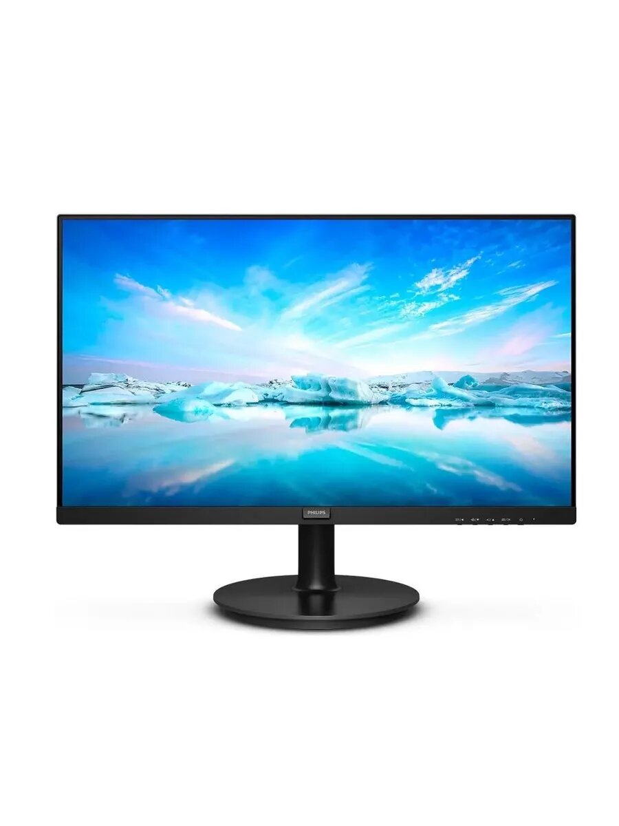 Монитор Philips 21.5" 222V8LA (00/01) черный