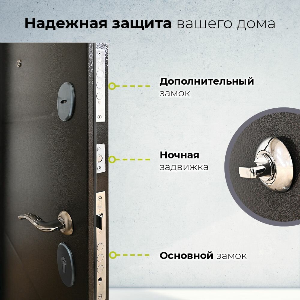 Дверь входная металлическая стайл А60 — фото 1