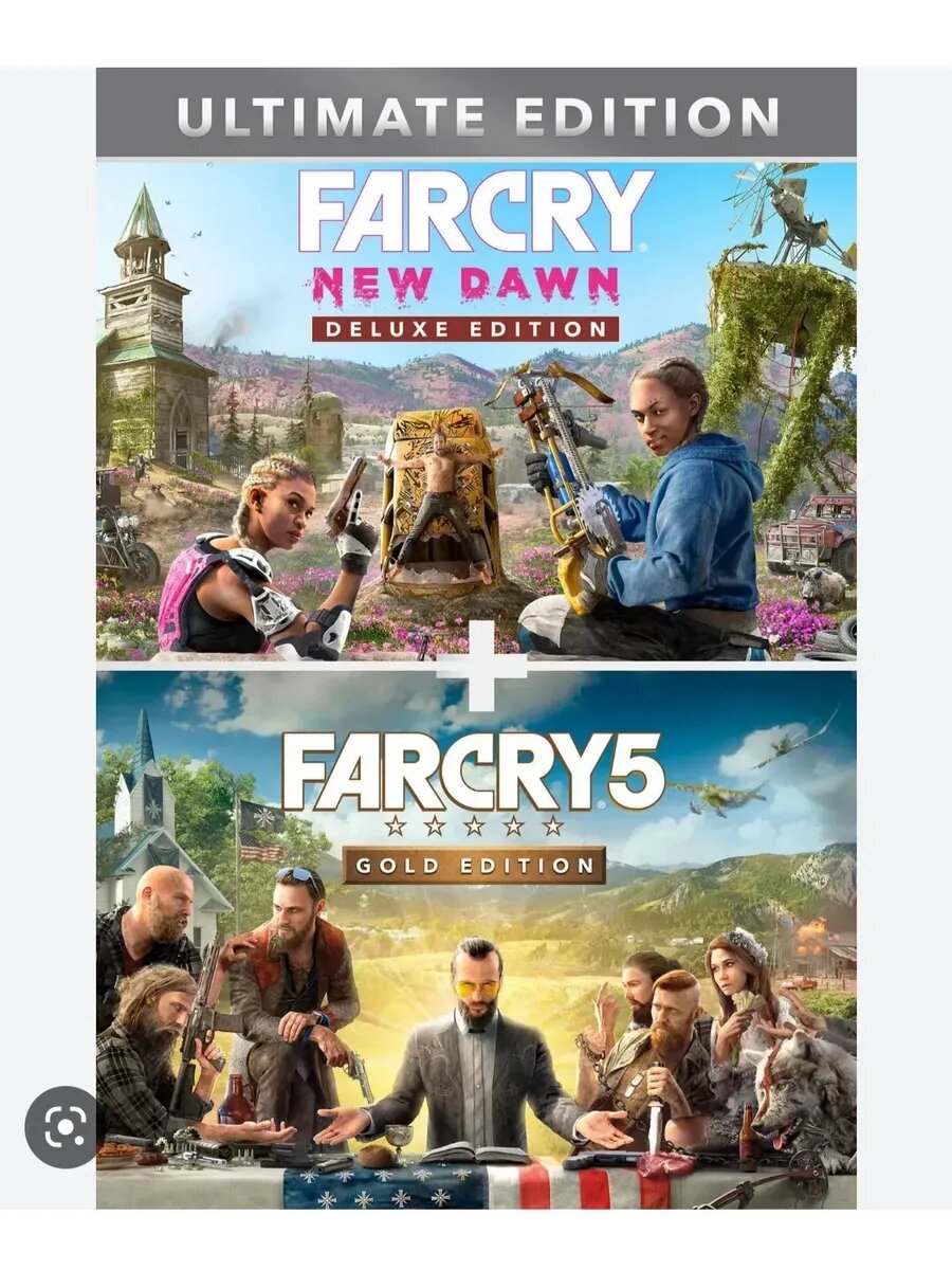 Far Cry 5+ Far Cry New Dawn (PS4, PS5)