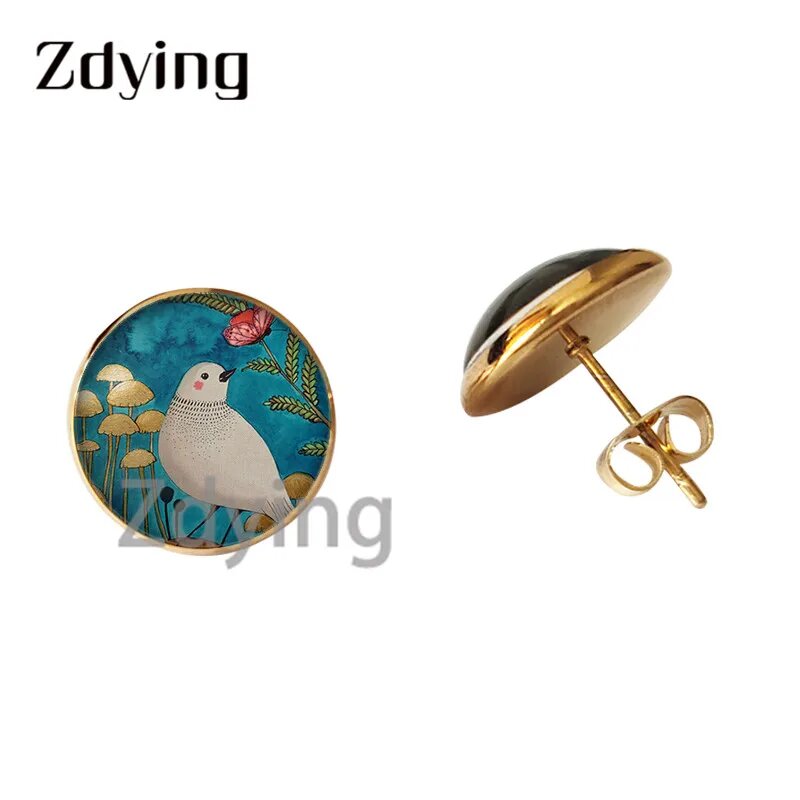 Серьги Zdying