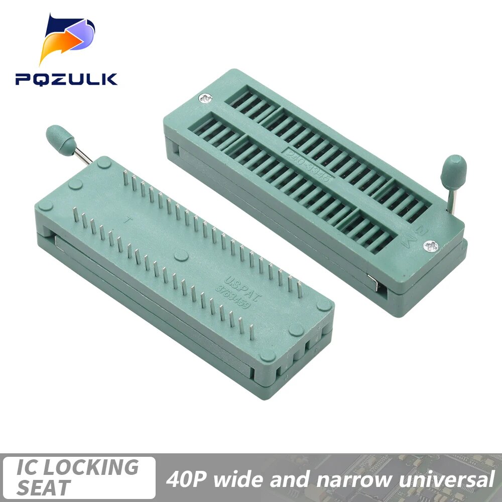 PQZULK Розетка для микросхем 40Pin универсальная