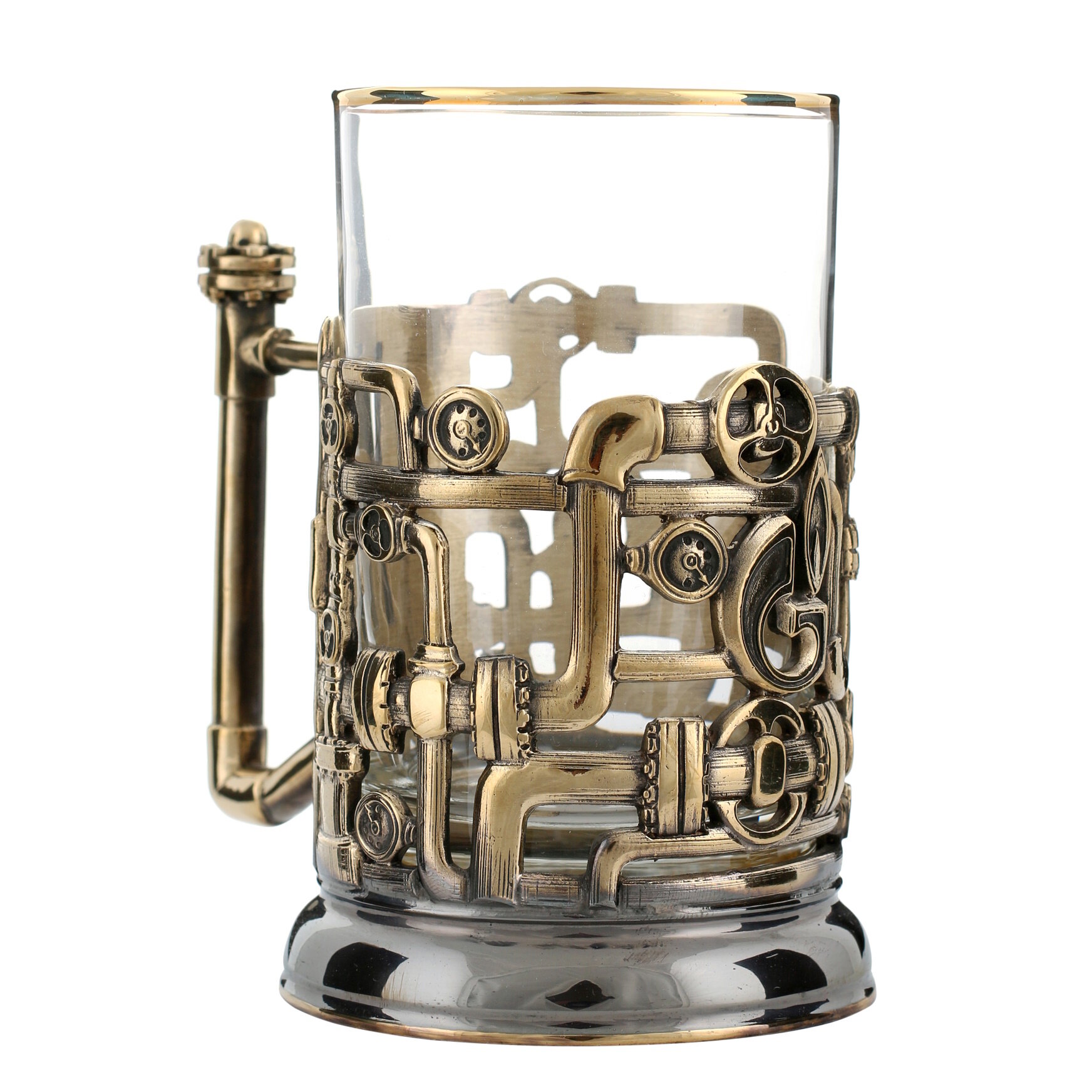 Подстаканник Работнику газовой отрасли, литье