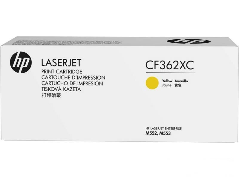 Картридж HP CF362XC, желтый