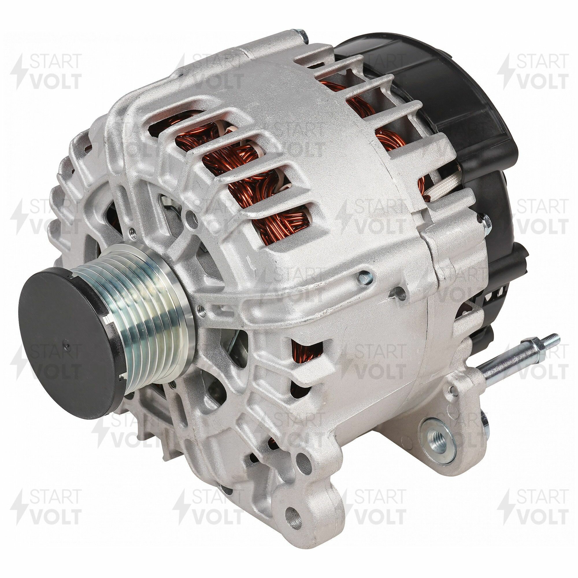 Генератор StartVolt LG0935, для Renault Arkana/Duster, передний, серый