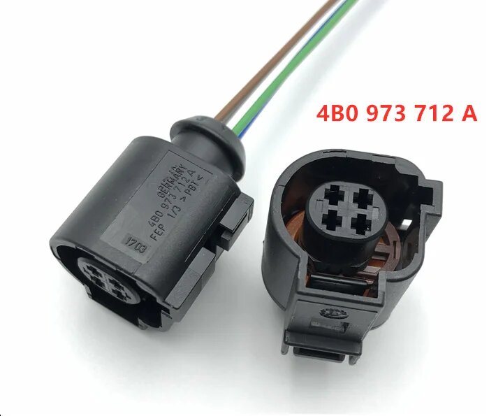 1/2/4/10 шт./лот 4-контактный/ходовой датчик температуры воды/уровня, соединительный провод, 4pcs