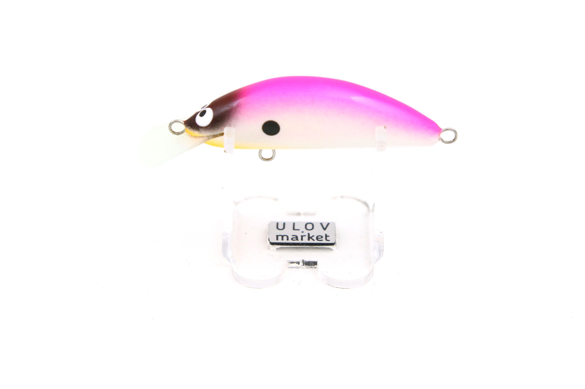 Воблер MZ Buster Minnow SR 50F 4.0г Загл.0.8-1.0м #White pink
