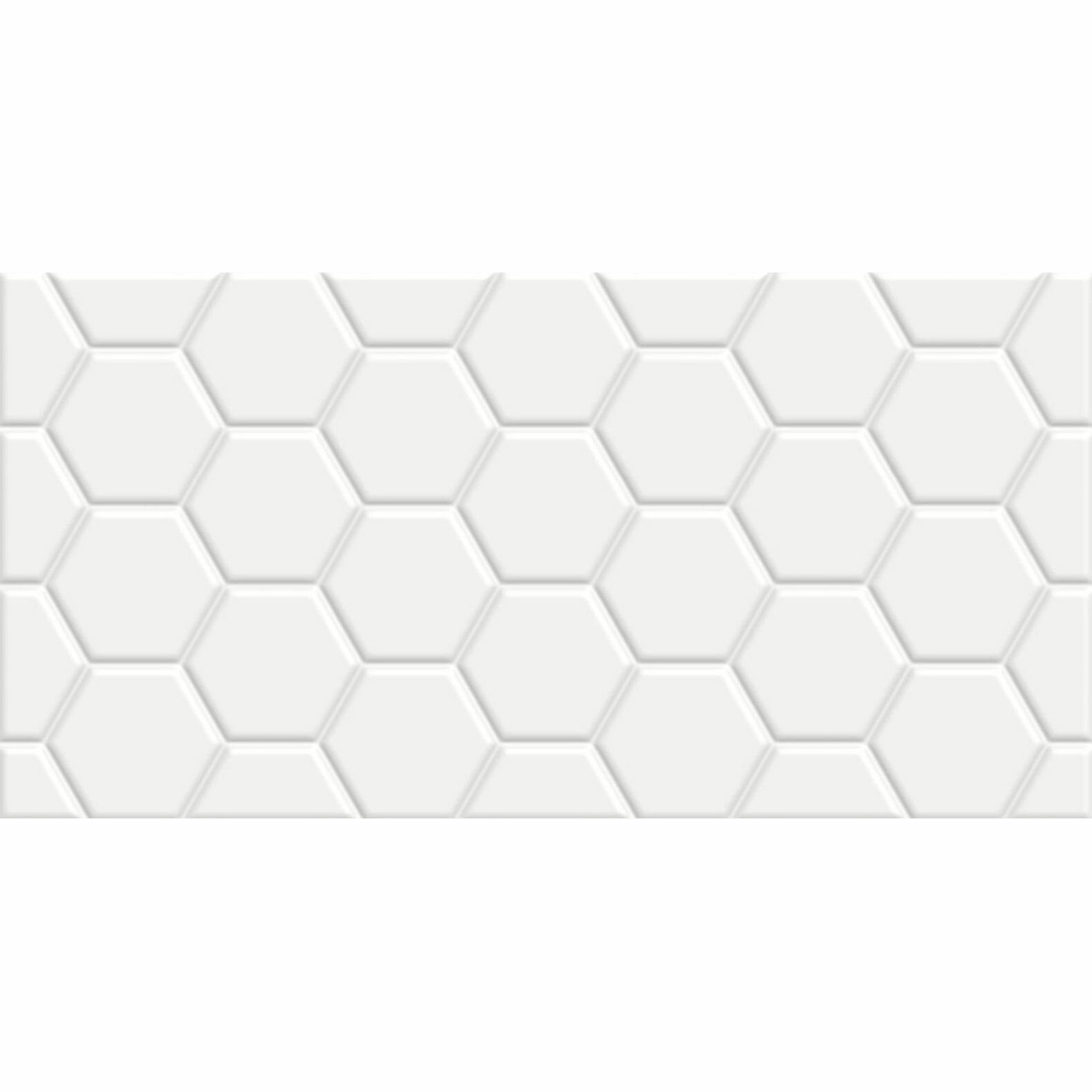 Плитка настенная New Trend (Нью Тренд) Edelweiss Hexagon White 300х600х9 WT36EDW15 (1.8 м2)
