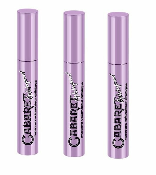 Тушь для ресниц Vivienne Sabo супер-объем водостойкая Waterproof Artistic Volume Mascara ,01, 3 шт