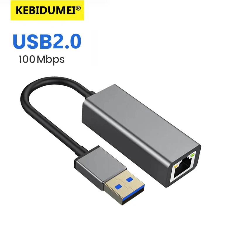 Ethernet-адаптер USB 3.0 Type C RJ45 100M USB to RJ45