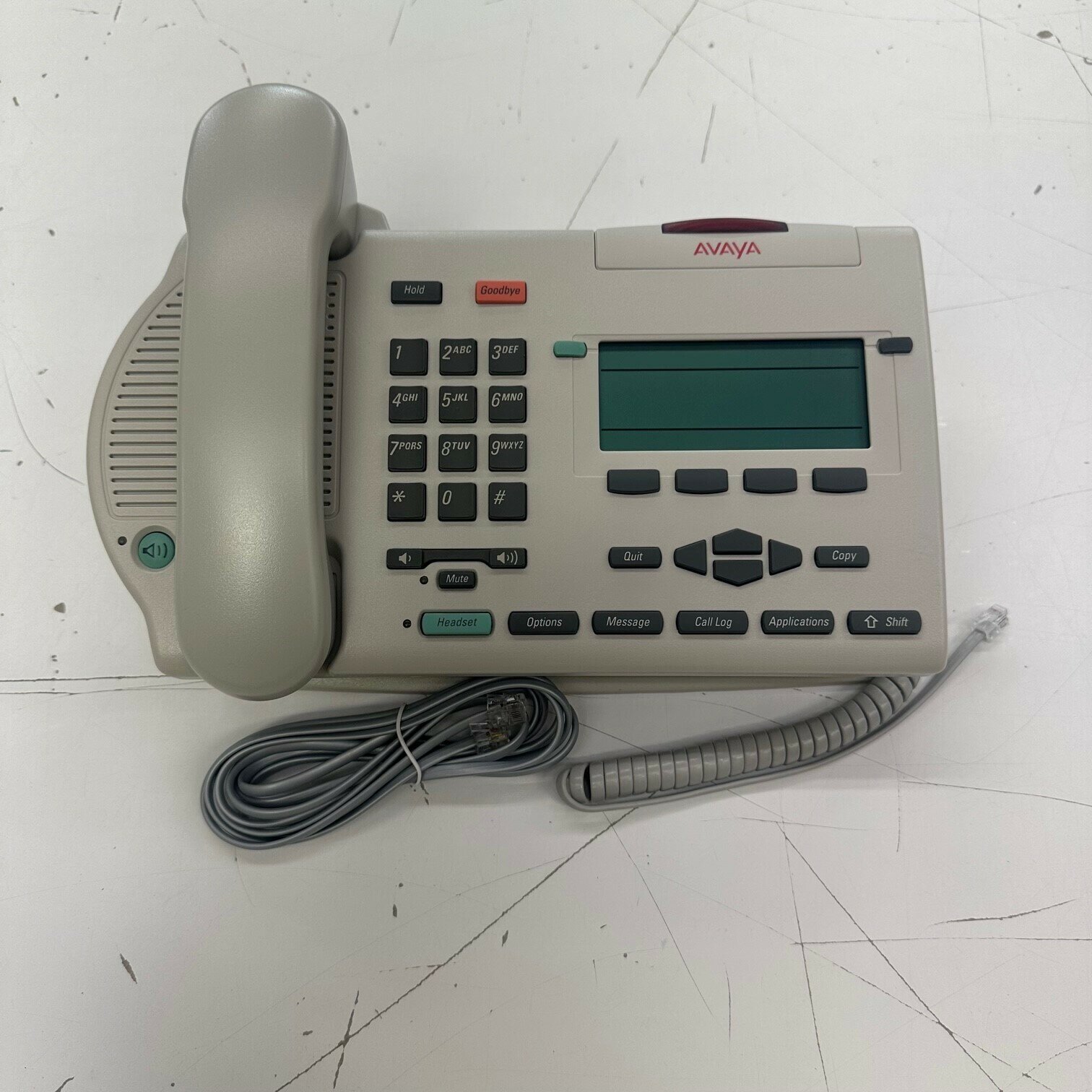 Системный цифровой телефон Nortel M3903 Platinum (NTMN33/NTMN33GF66E6/NTMN33KF66E6)
