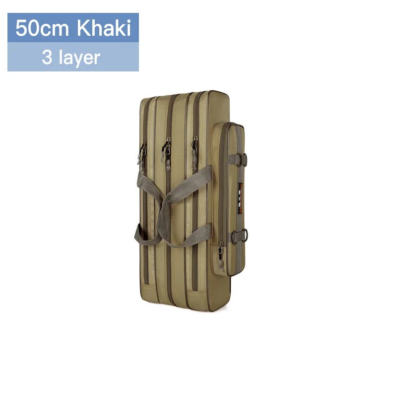 Сумка для рыбалки 50см, 3 слоя, бежевый