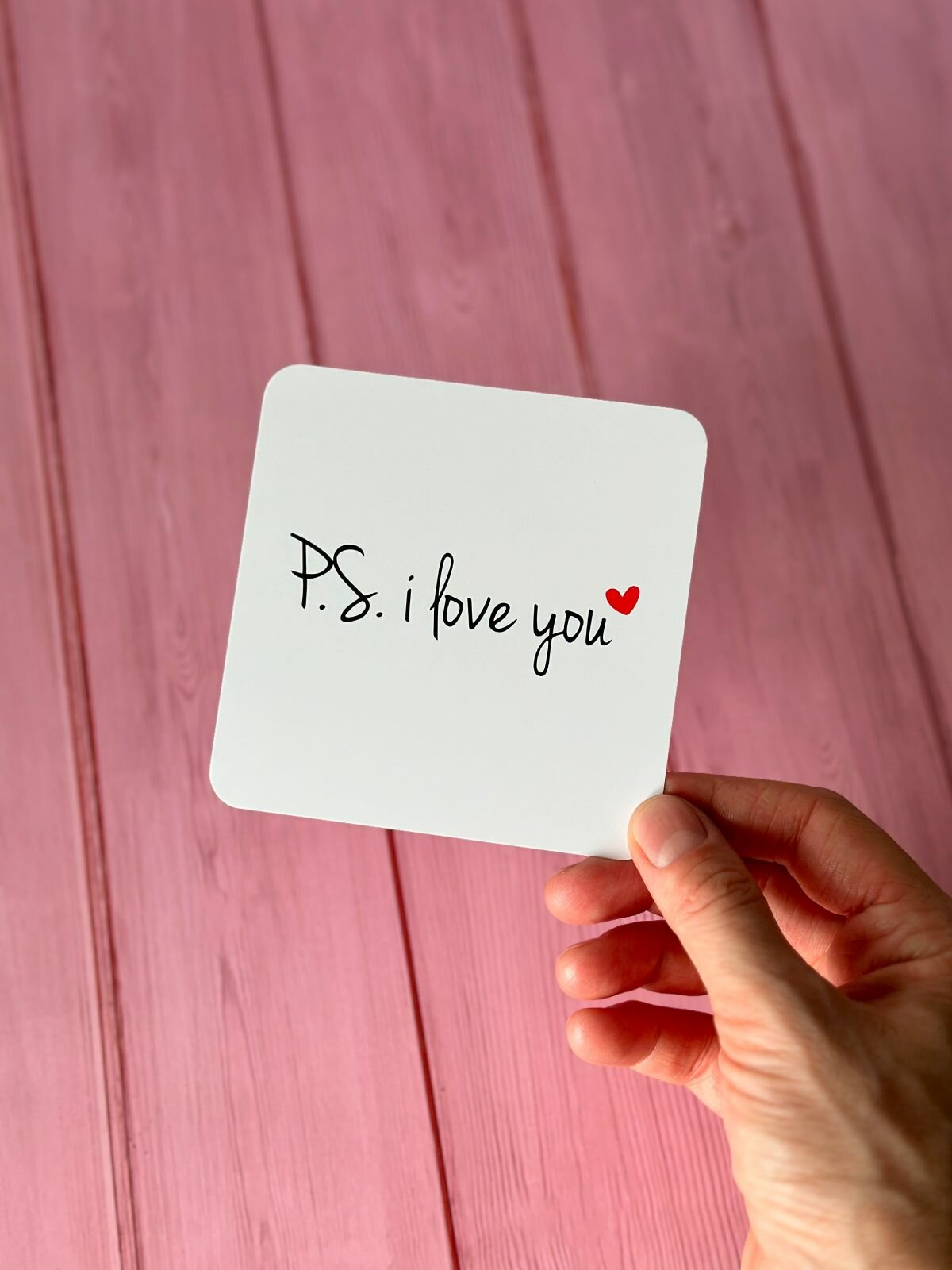 Открытка I love You