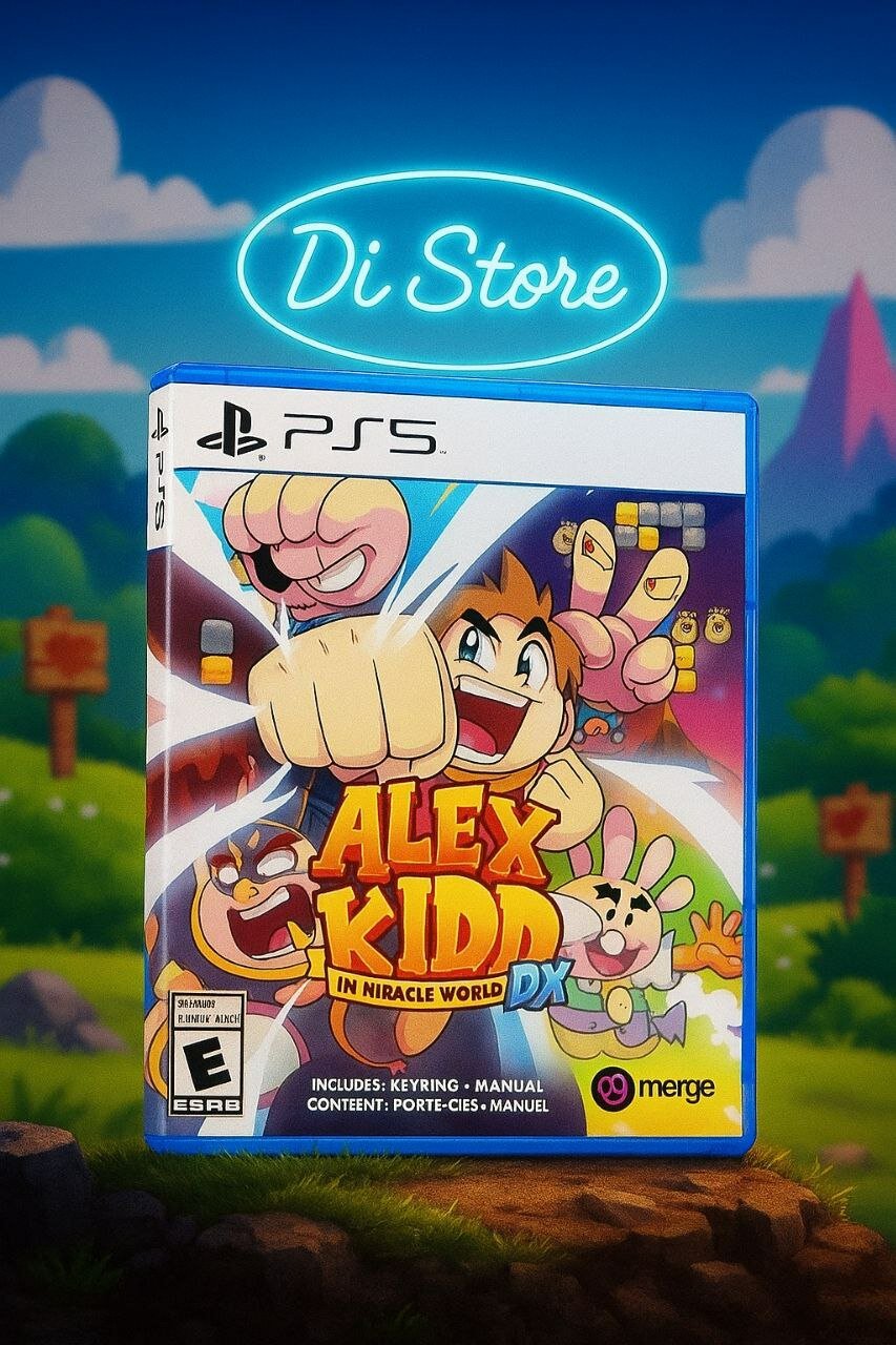 Alex Kidd in Miracle World DX диск с игрой для PlayStation 5 с русскими субтитрами