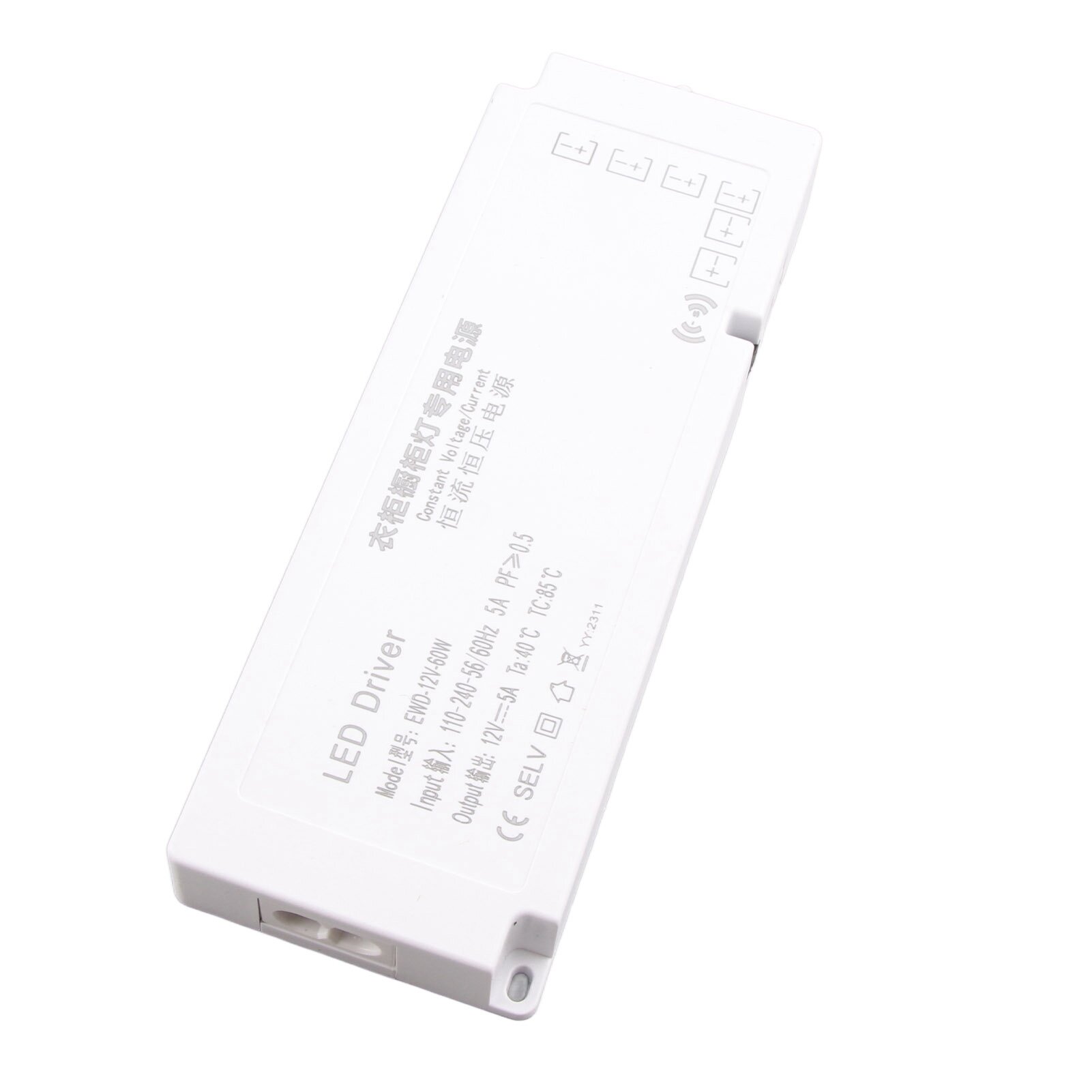 Блок Питания LED: Огнезащищенный PC Материал Корпуса Для Стабильной Работы - Многоинтерфейсный Блок Питания С 6 Выходами Для Удобного Подключения Блок Питания 60Вт for Шкафов И Гардеробных