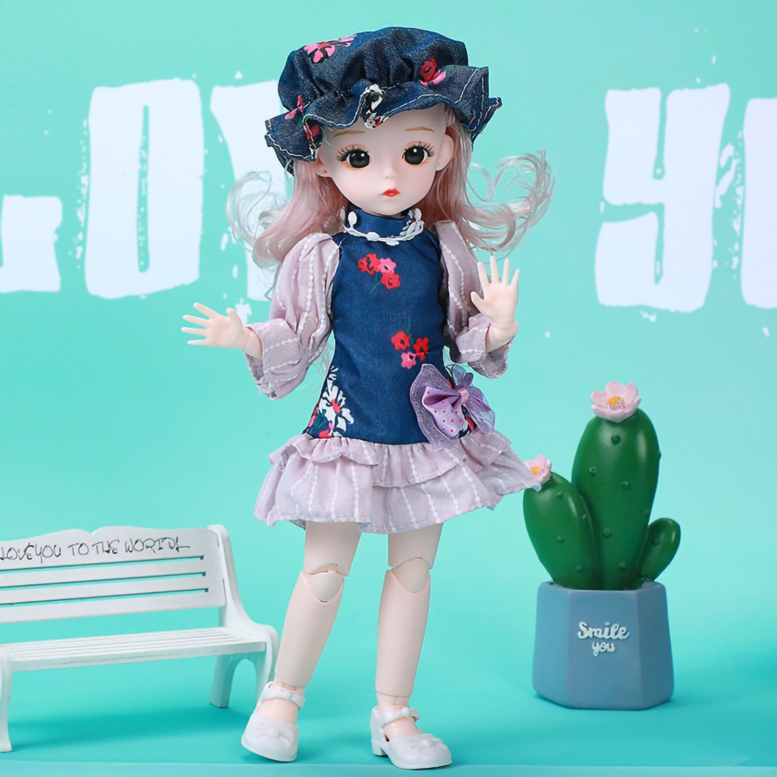 11.8 дюймовая кукла моды прекрасная поставленная игрушка детские подарки на день рождения для девочек в возрасте 3 лет и старше стиль D Обычный тип