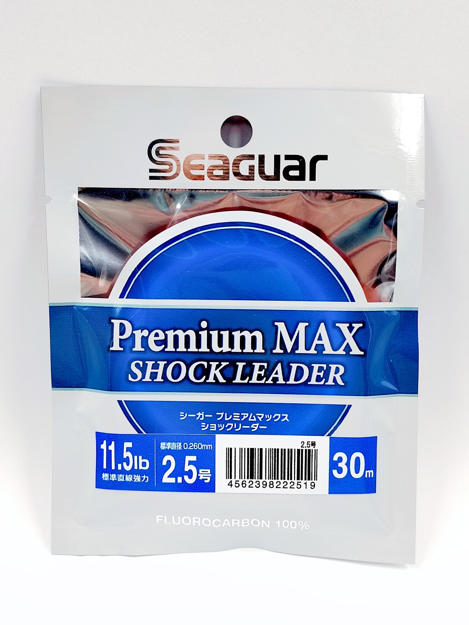 Флюорокарбон SEAGUAR PREMIUM MAX Shock Leader 30m #2.5 (11.5lb/0.260mm)