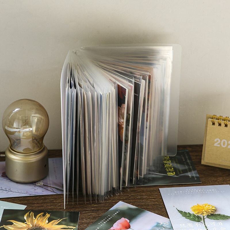 Фотоальбом, Mr.paper, 40 страниц, A6 минималистичный стиль Высокое качество, можно использовать для хранения открыток, наклеек, бумаги для скрапбукинга