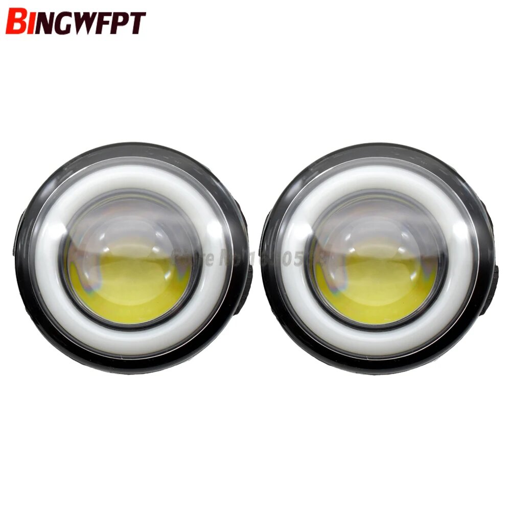 2 шт. высококачественные светодиодные противотуманные фары с ангельскими глазками для Infiniti G25 G37 M25 M37 M56 EX25 EX35 EX37 QX56 QX50 QX70 Q70 Q60 FX45 FX50 LED-white