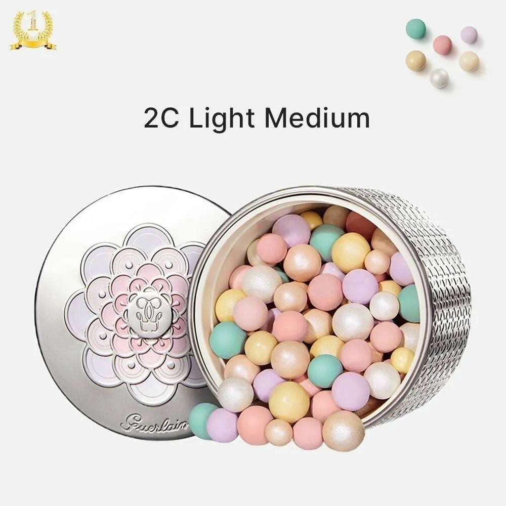 Guerlain Meteorites Perles Blossom / Легкий средний размер4#