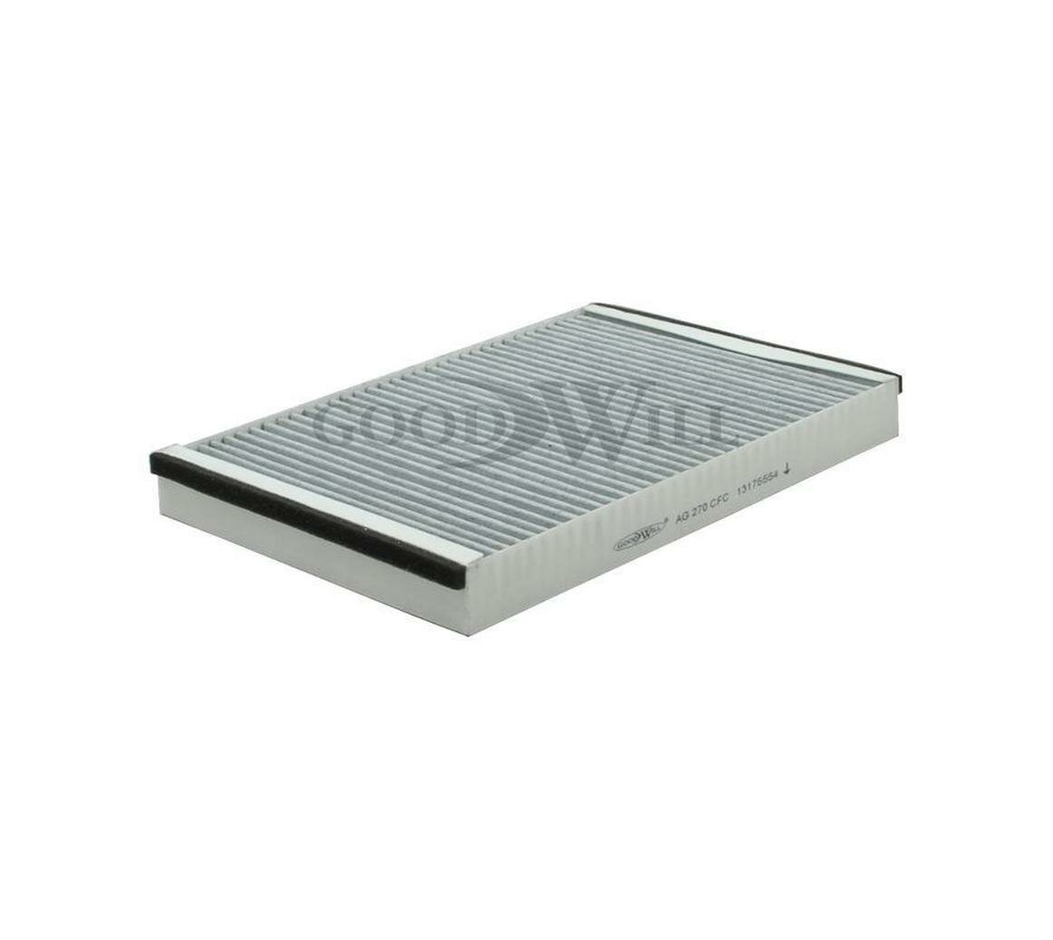 Фильтр салона угольный для автомобилей Goodwill AG270CFC (запчасти и расходники)