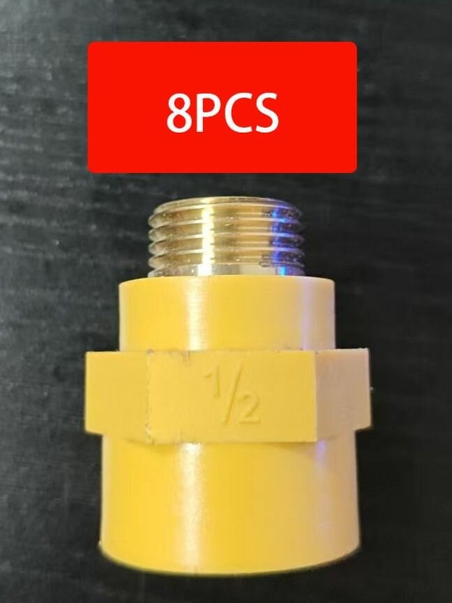 8шт прямой диэлектрической муфтой 1 / 2