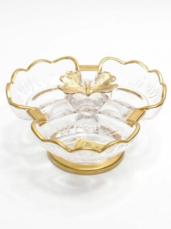 Менажница стеклянная