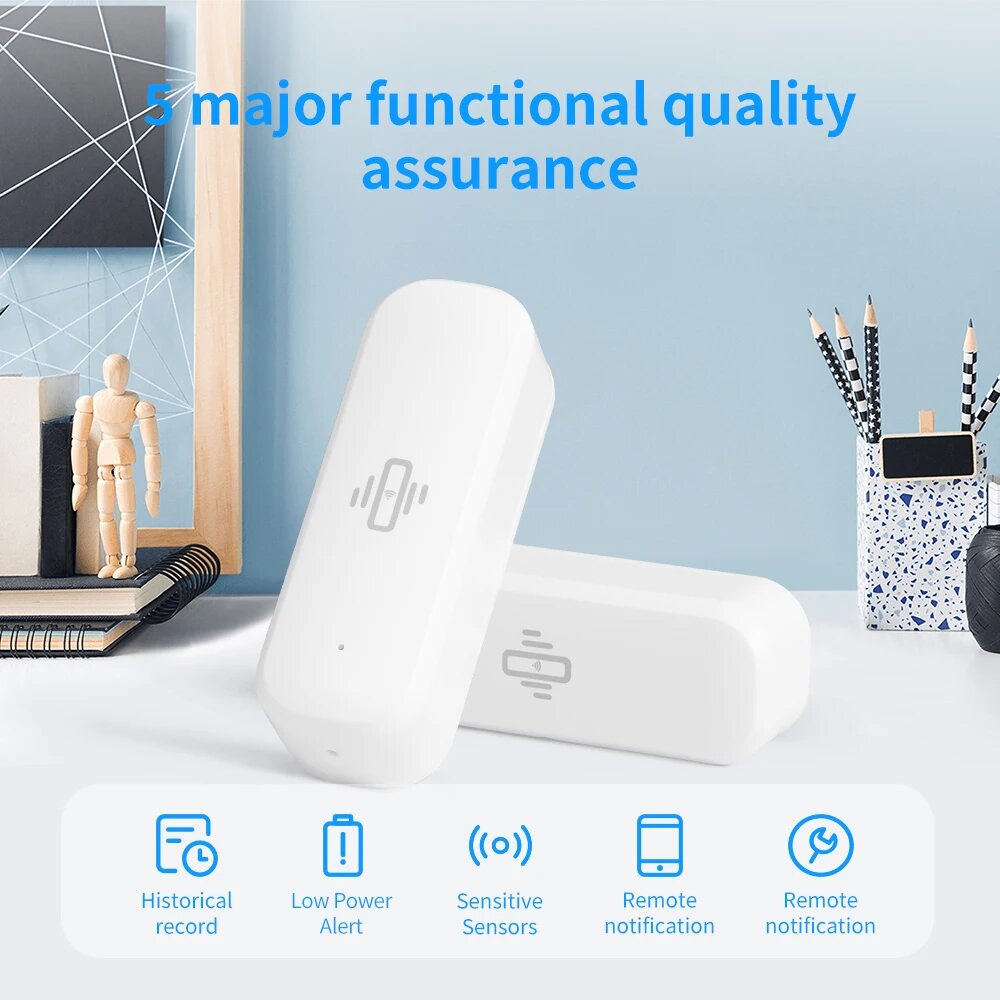 WiFi датчик вибрации Tuya 3 PCS WiFi — фото 1