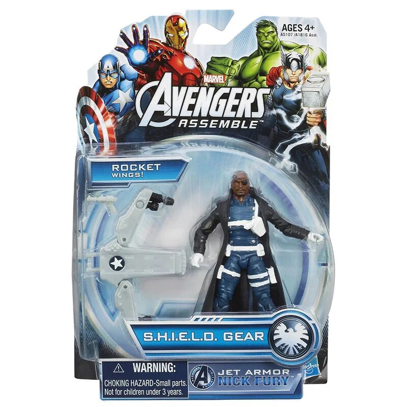 Фигурка Nick Fury Jet Armor Avengers Assemble Hasbro